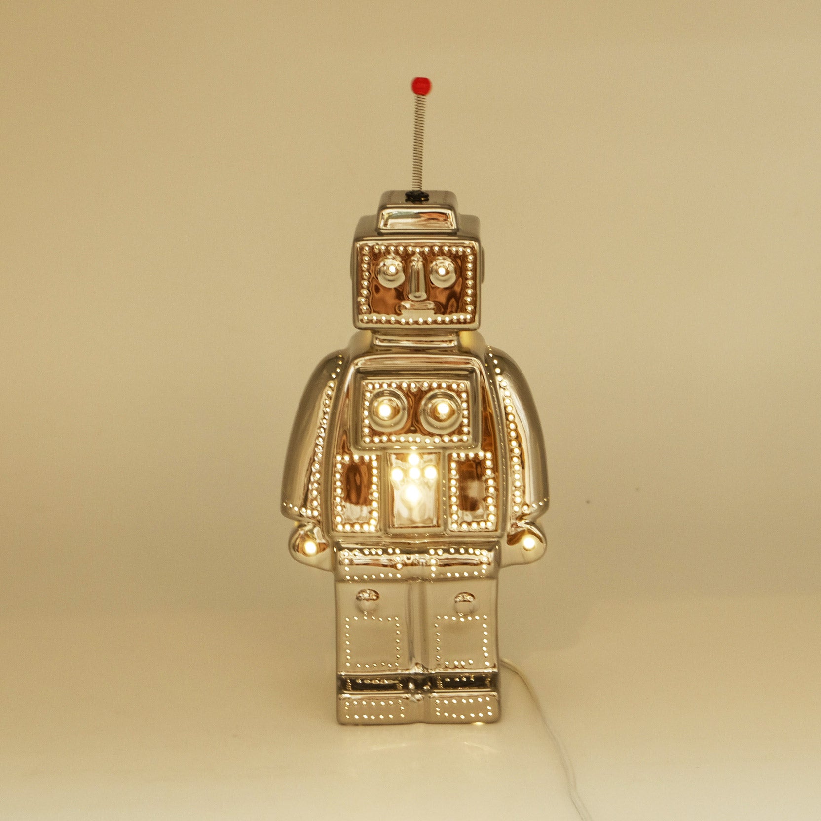 PORCELAIN ROBOT LIGHT CHROME ポーセリンロボットライト – Osmund Drive